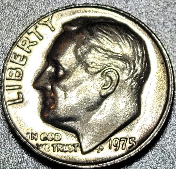 1975 Roosevelt Dime No Mint Mark Very Fine | eBay