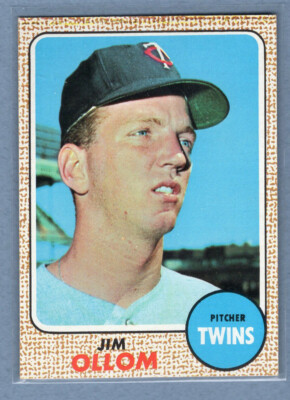 1968 Topps #91 Jim Ollom EX-MT GO545 | eBay