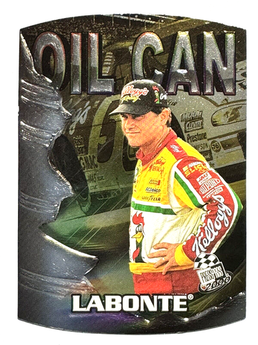 HOF'er TERRY LABONTE 2000 Press Pass OIL CAN INSERT Racing Card #OC 2/9 ...