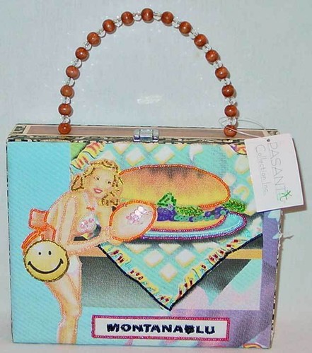 PASANTE MONTANABLU LADIES CIGAR BOX PURSE / HANDBAG NEW WITH TAGS | eBay