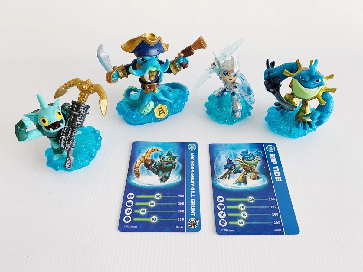 Skylanders Swap Force Water Characters