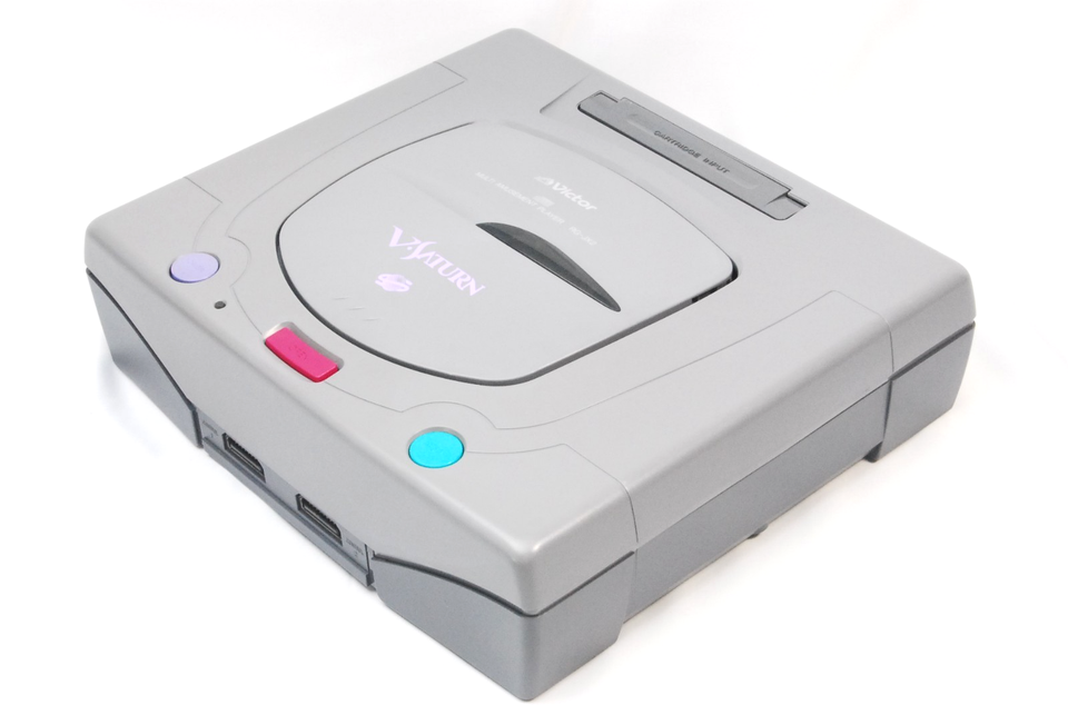 Sega Victor V Saturn Console RG-JX2 Controller Cables Japan Tested ...