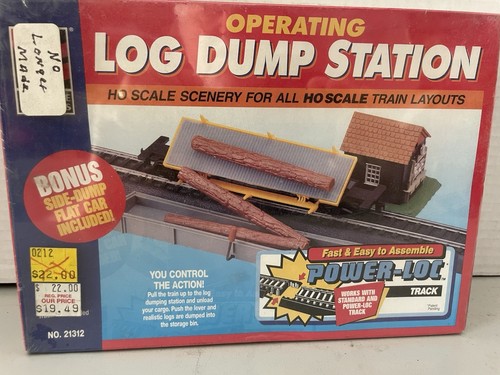 Life-Like Trains Operating Log Dump Station HO Scale 21312. NEW STILL ...