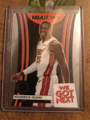 2019-20 Panini NBA Hoops Premium Stock Kendrick Nunn We Got Next RC ...