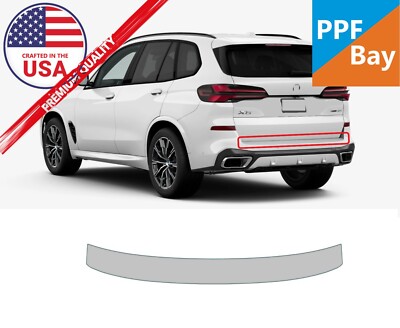 For BMW X5 M Sport/X5 M 2024-2026 R Bumper Deck Paint Protection Film ...