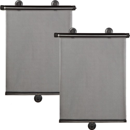 2x Auto Sonnenrollo Rollo Sonnenschutz Sonnenschutzrollo Fensterrollo ...