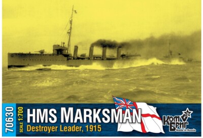 Combrig 1/700 Destroyer Leader HMS Marksman 1915 Resin Kit | eBay