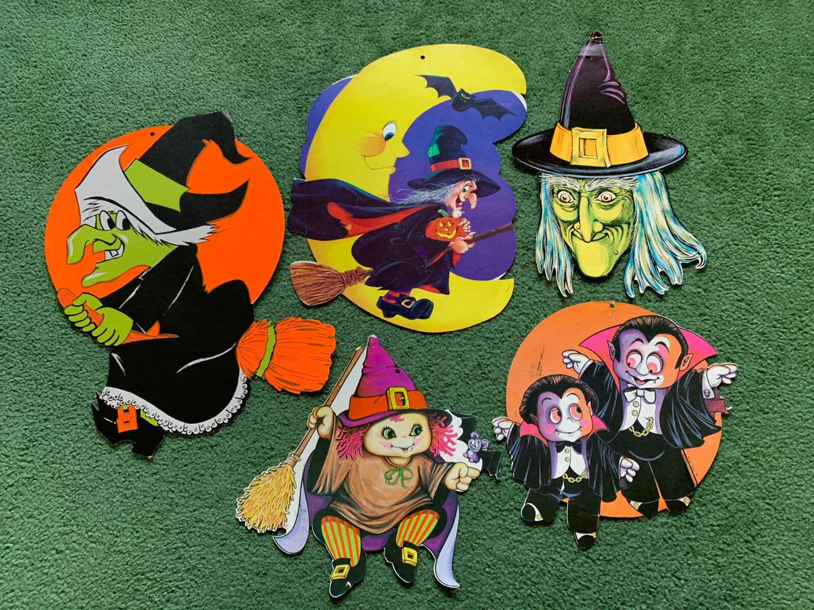 Vintage Halloween Paper Decorations
