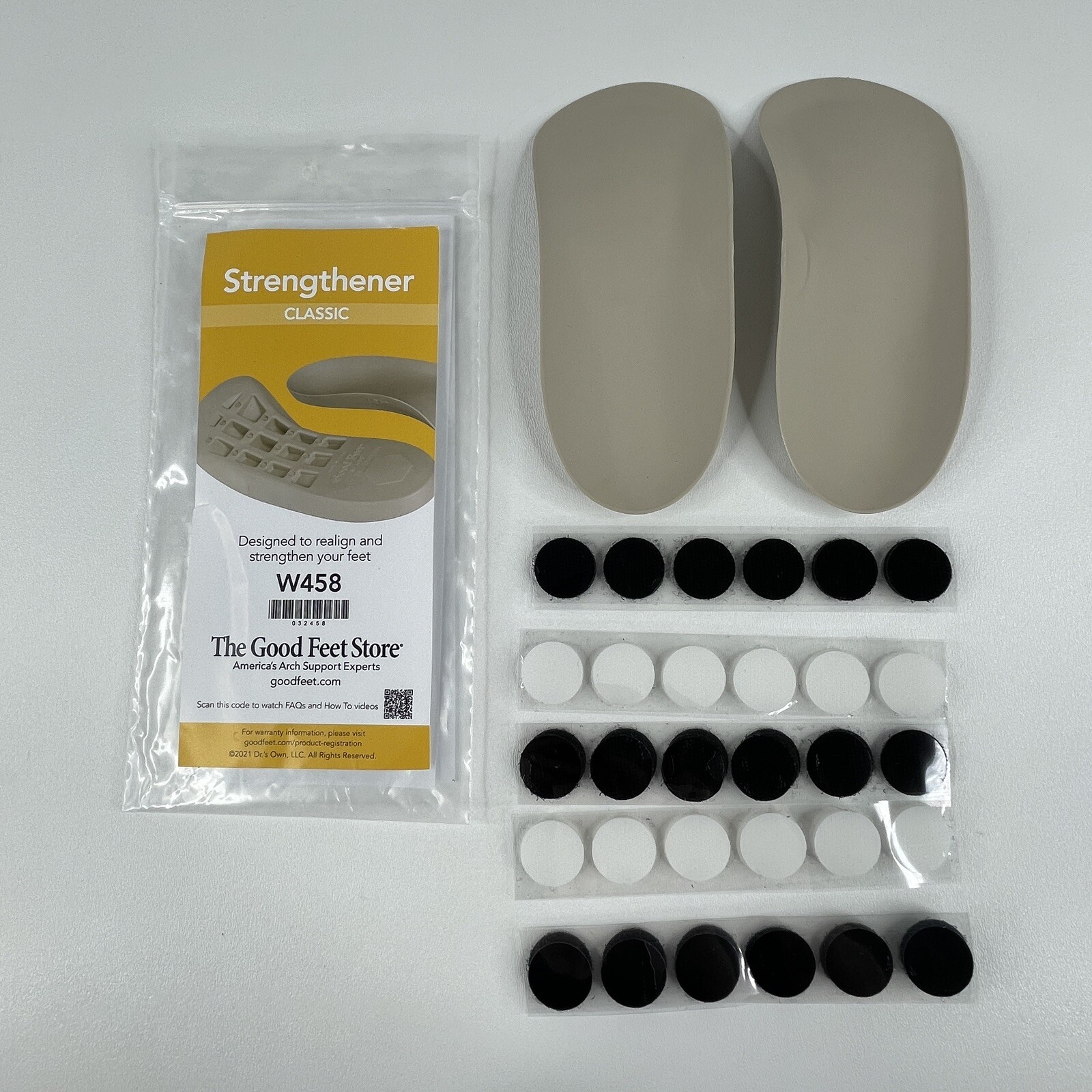 The Good Feet Store 1 Pair Classic Feet Strengthener Arch Support W458 ...