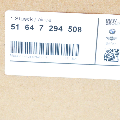 NEW BMW X5 F15 FRONT RIGHT ADAPTER ELEMENT 51647294508 7294508 2015 ...