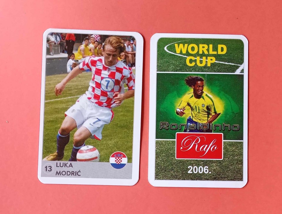 Luka Modric Rookie Card World Cup 2006 RAFO | eBay
