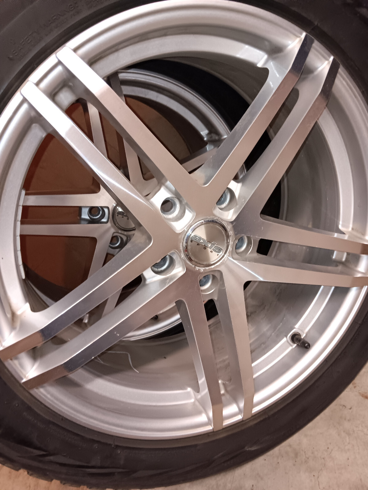 Set of 4 Blizzak 18" winter tires wheels rims - 235/50 r18 for Mustang ...