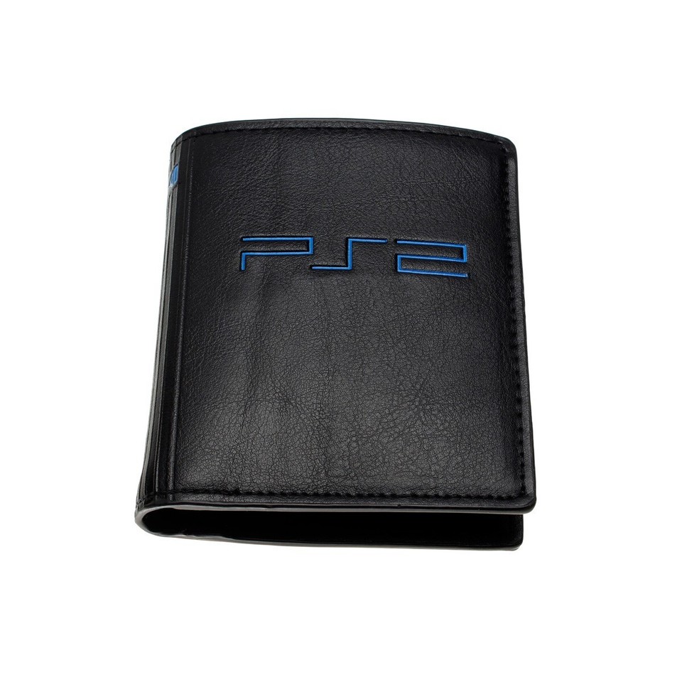 PlayStation PS2 Console Bi-Fold Wallet Retro Includes Free Controller ...