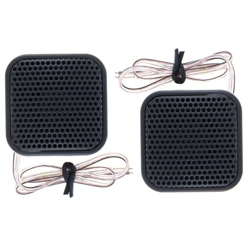1 pair 91dB Car Tweeters ABS Sound Box Loudspeaker Automotive Accessory ...