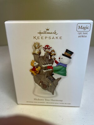 Hallmark Keepsake Ornament Hickory Tree Harmony 2011 Magic Owls Bird ...