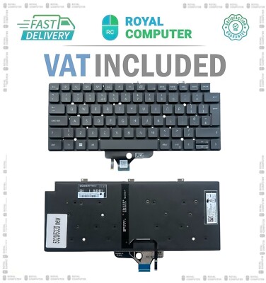 NEW Dell Latitude 5320/5330/7320/7330 UK Backlit Keyboard - 05W04K ...