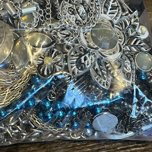 5LB SCRAP JUNK Jewelry Lot Craft Harvest Repurpose salvage Broken ...