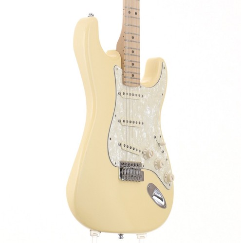 Fender Deluxe Roadhouse Stratocaster Maple Fingerboard Vintage White ...