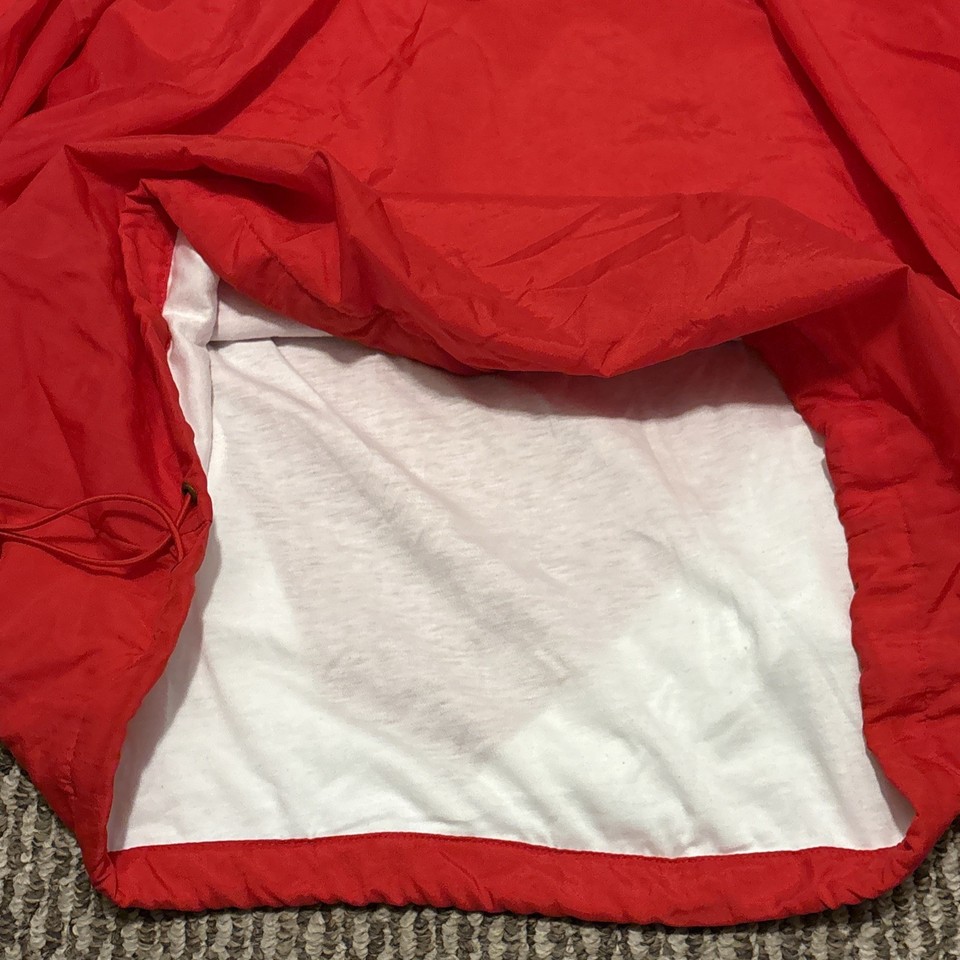 Vintage Champion Maryland Men's L Red Pullover Windbreaker Jacket ...
