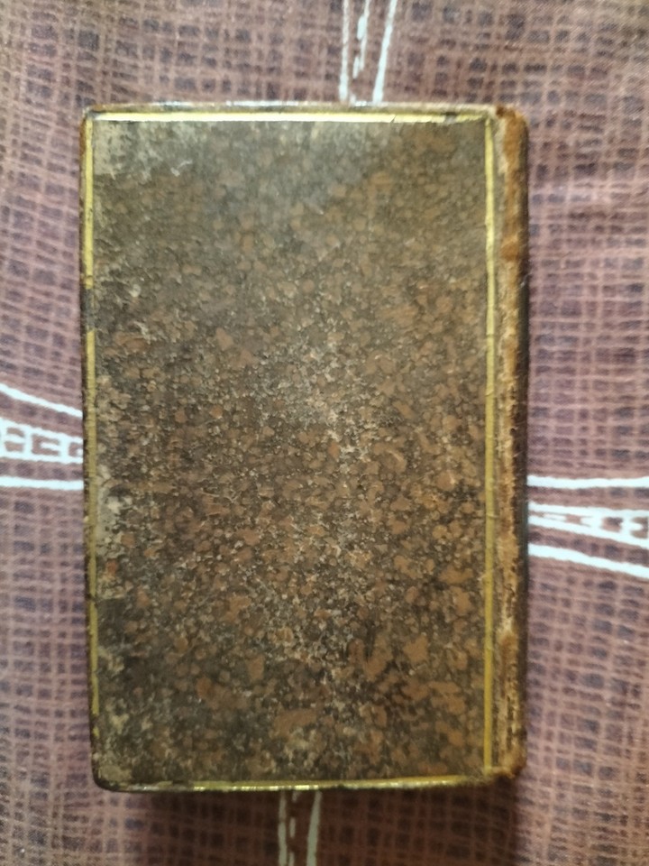 1778 William Shenstone Poetical Works Vol 1 Rare Antique Leather Poetry ...