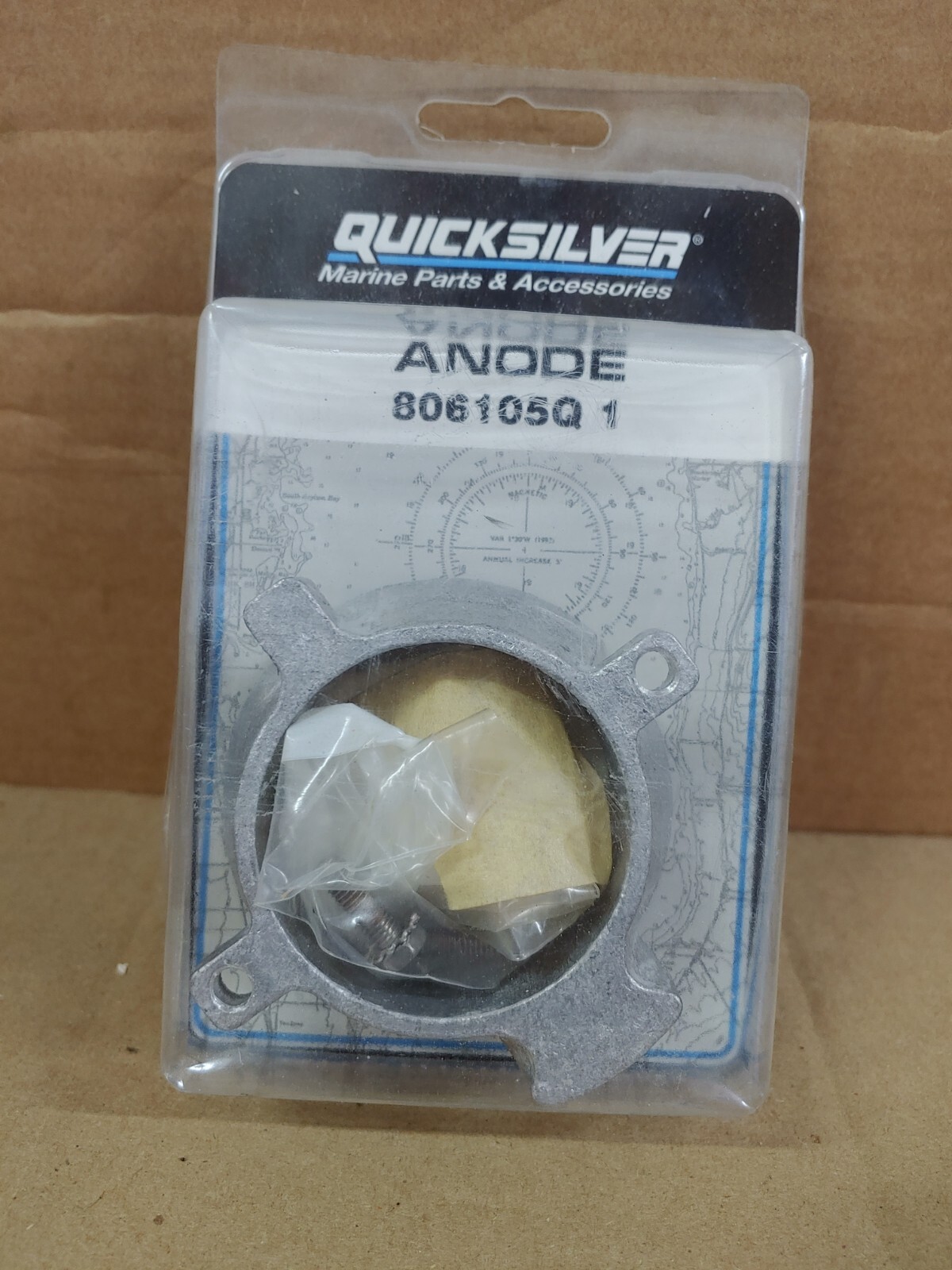 MERCURY QUICKSILVER ANODE #806105Q 1 - MERCURY MERCRUISER ALPHA ...