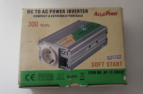 INVERTER da 12v a220v-ALCA POWER 300watts potenza continua,compatto e portabile | eBay