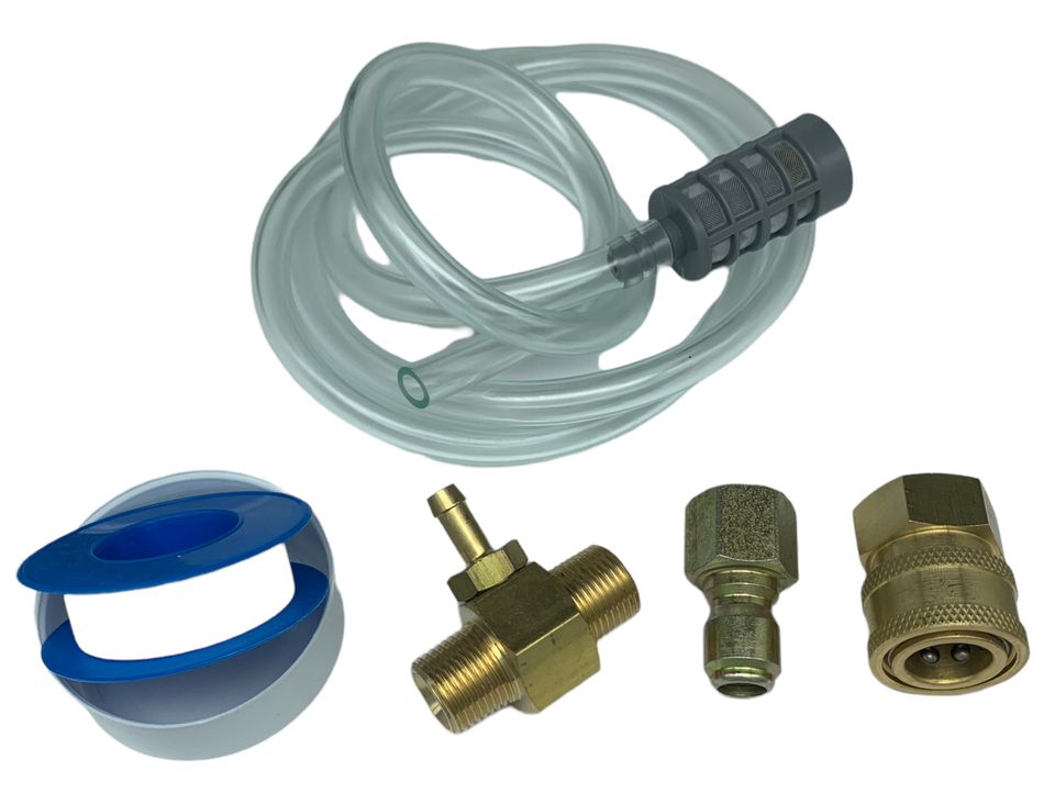 Pressure Washer In Line Downstream Chemical Injector Kit 2-3 GPM | eBay