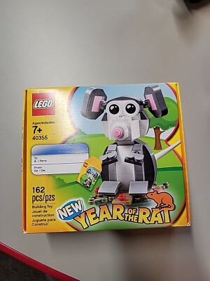 LEGO Seasonal: Year of the Rat (40355) New, Box Open, Bags Sealed ...