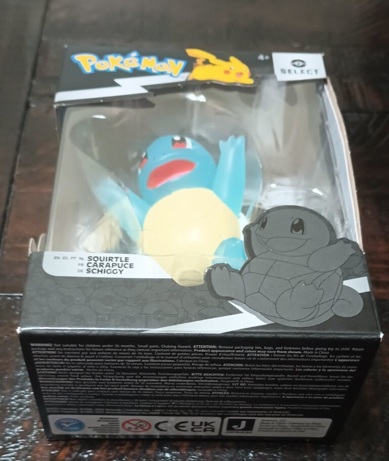 Pokemon Select - Squirtle Translucent Figure - Series 1 - Jazwares ...