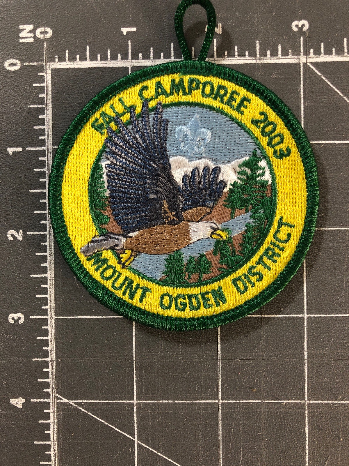 Boy Scouts Mount Ogden District Fall Camporee 2003 Patch Trapper Trails ...