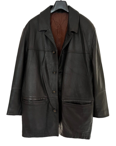 Luxury Deer Leather Jacket Elk-Skin Coat by MV Brandt Hand Made in ...