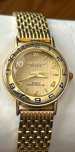 SWANSON Women's Watch Swiss Quartz Water Resistant | eBay