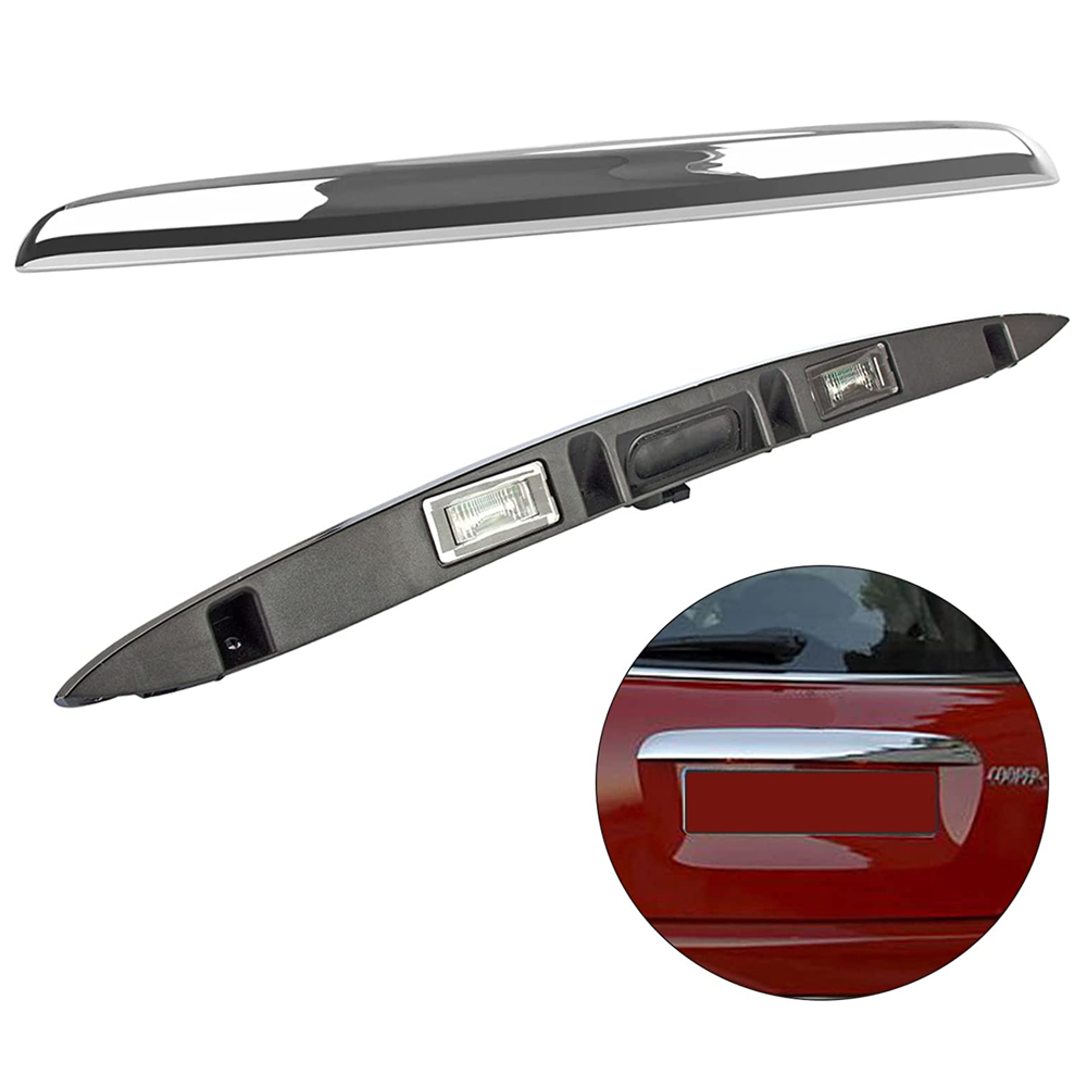 Heckklappengriff Taster Öffner Griffleiste Chrom Für BMW Mini R56 ...