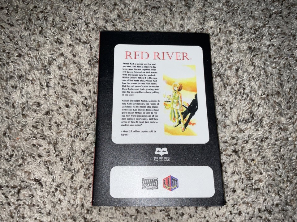RED RIVER VOLUME 7 Chie Shinohara Manga Out of Print Book OOP HTF | eBay