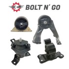 4PCS Engine Motor & Trans Mount Fits Mitsubishi Lancer Ralliart 04-06 ...