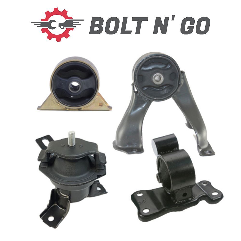 4PCS Engine Motor & Trans Mount Fits Mitsubishi Lancer Ralliart 04-06 ...