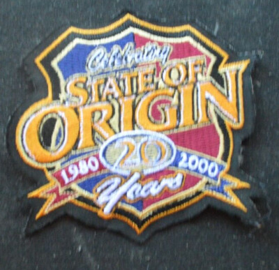 QUEENSLAND STATE OF ORIGIN RARE CLOTH BADGE! | eBay