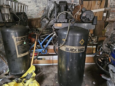 used Craftsman Powermate air compressor tanks 140psi $1200 Both Or Best ...