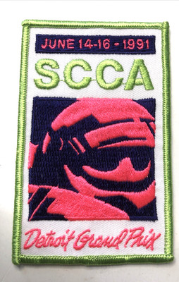 VTG 1991 SCCA Detroit Grand Prix Racing Event Patch - | eBay