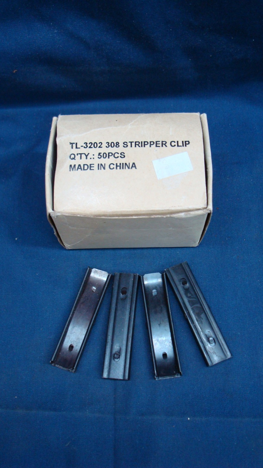 50-Ct Box of Rifle Stripper Clips 308 Caliber 5-Rd Capacity TL-3202 7 ...