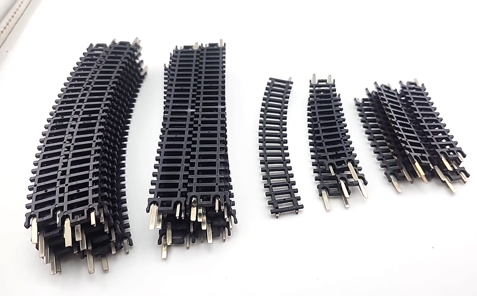 (32) Atlas & Bachmann N Scale Code 80 Rails LOT 2.5"- 5" Straight ...