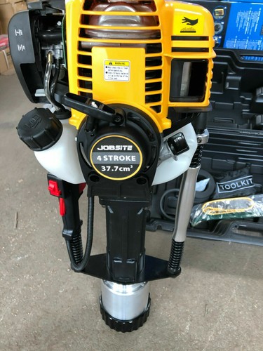 Petrol Fence Post Rammer Pile Driver Knocker Concrete Banger 4 stroke ...