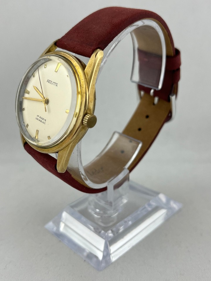 Classy Men's Wristwatch Provita Super Compressor Hand Wound Fhf 72 ...