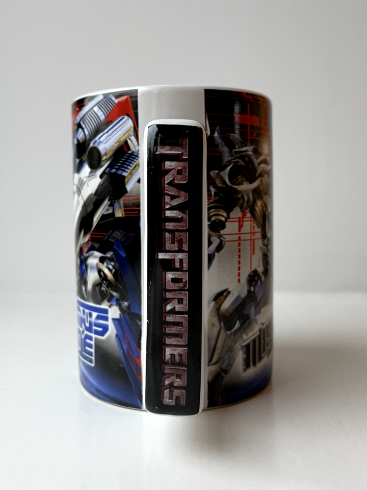 Transformers Movie 2007 Optimus Prime and Megatron Coffee Mug ...
