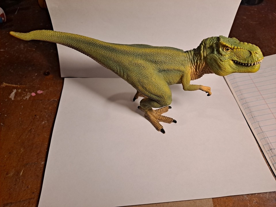 SCHLEICH TYRANNOSAURUS REX DINOSAUR COLLECTIBLE FIGURE REALISTIC T-REX ...