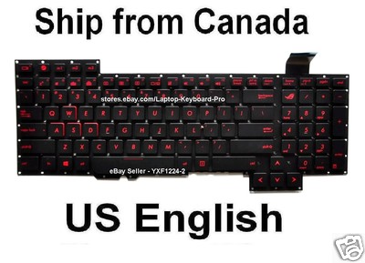 Keyboard for ASUS G751 G751J G751JM G751JT G751JL G751JY G751JW JDA | eBay