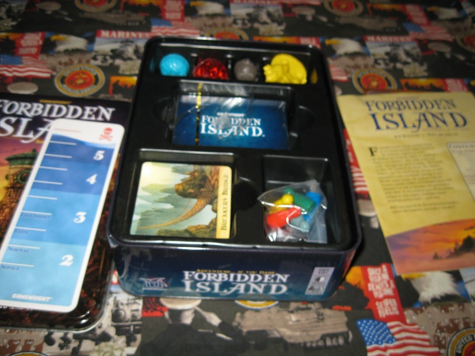 Gamewright Forbidden Island Board Game 9781936011155| eBay