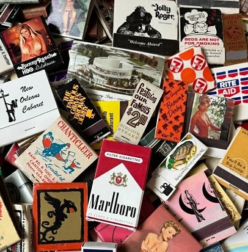 Matchbook 👀750+🤯 books! risque girlie pinup feature rare huge large lot ...