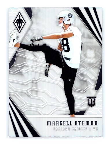 2018 Panini Phoenix Football #188 Marcell Ateman Rookie RC Oakland ...