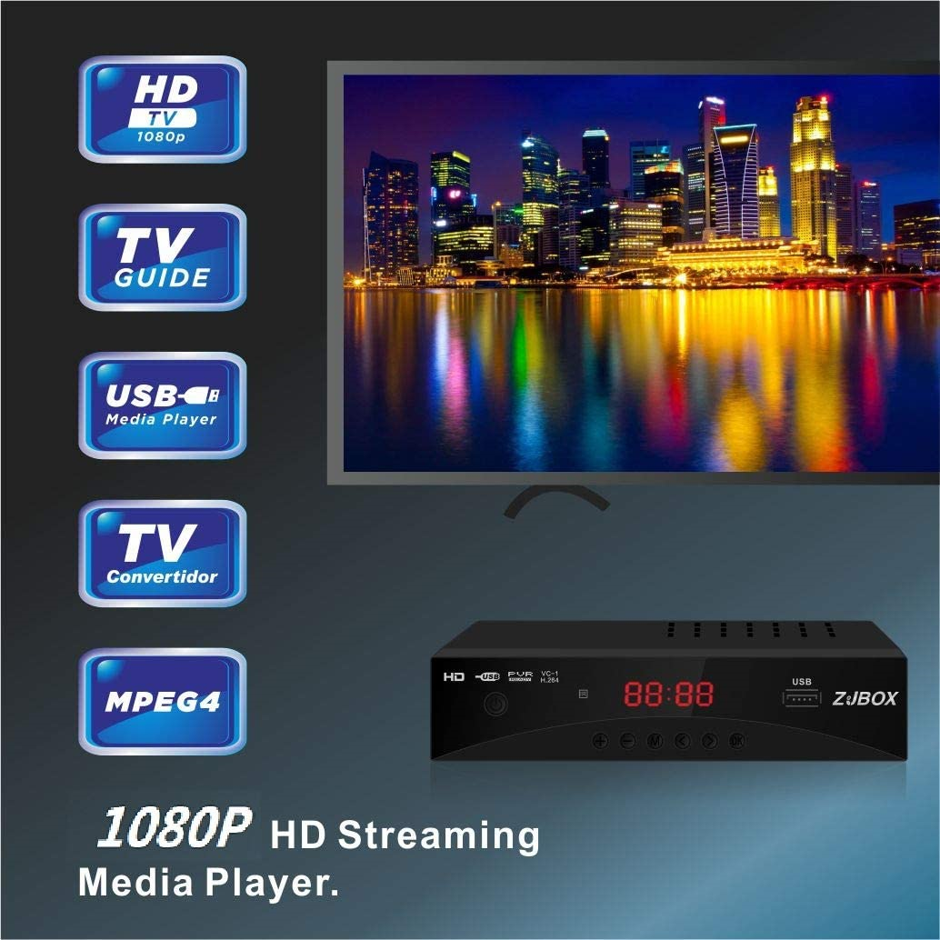 HDTV DIGITAL TV CONVERTER BOX DVR Live Recorder PVR Tuner HDMI 1080p ...